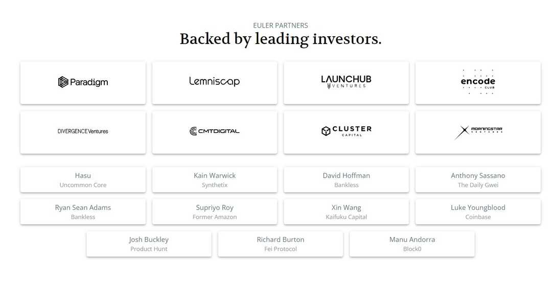 Euler Finance: Crypto Lending with less Volatility and Risk