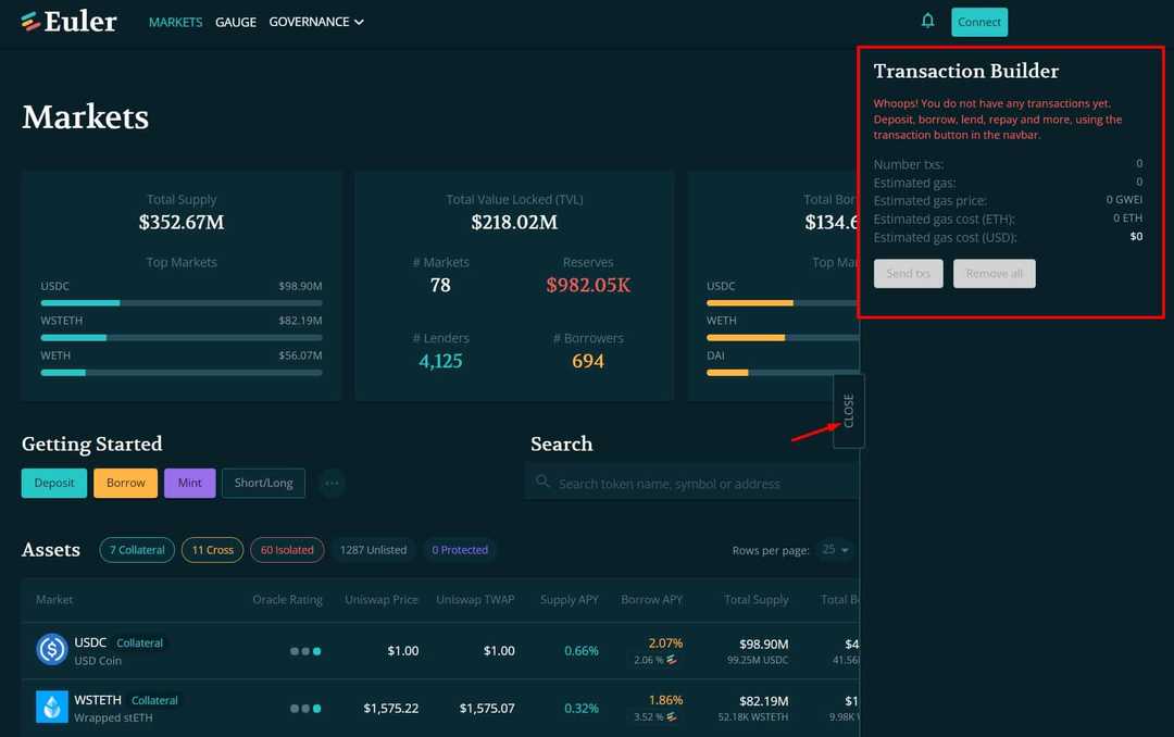 Euler Finance: Crypto Lending with less Volatility and Risk